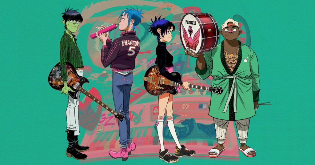 Gorillaz: a história da primeira banda virtual do mundo