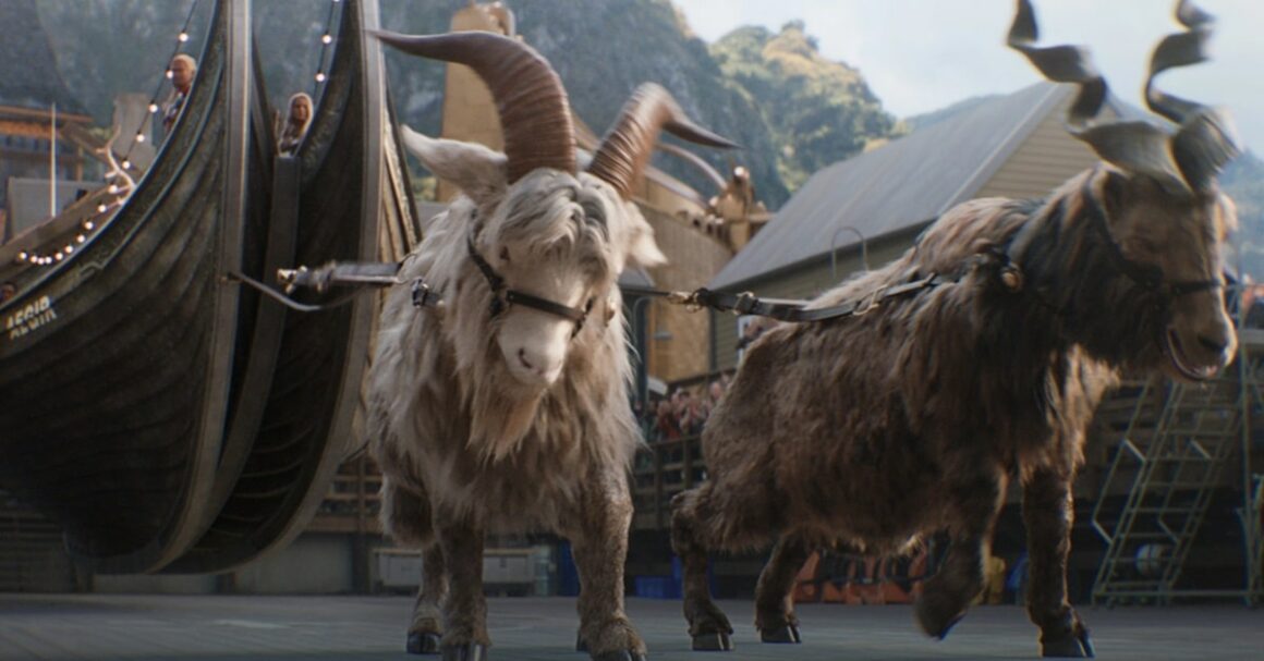 Como Taylor Swift inspirou cabras que gritam em “Thor: Amor e Trovão”