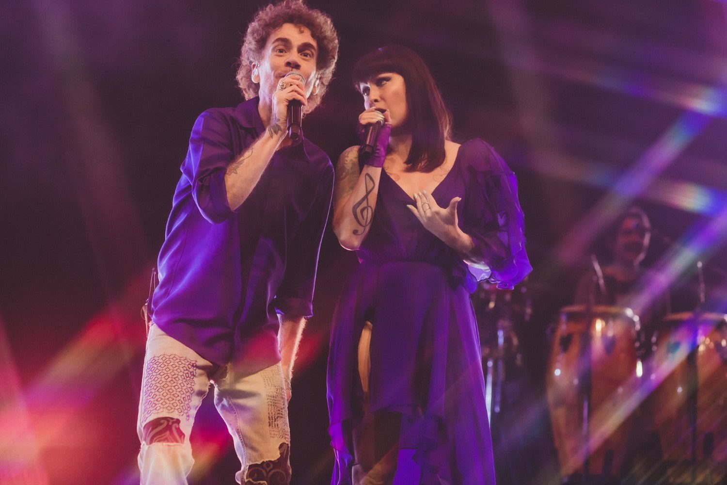 Pitty e Nando Reis encantam com show em São Paulo