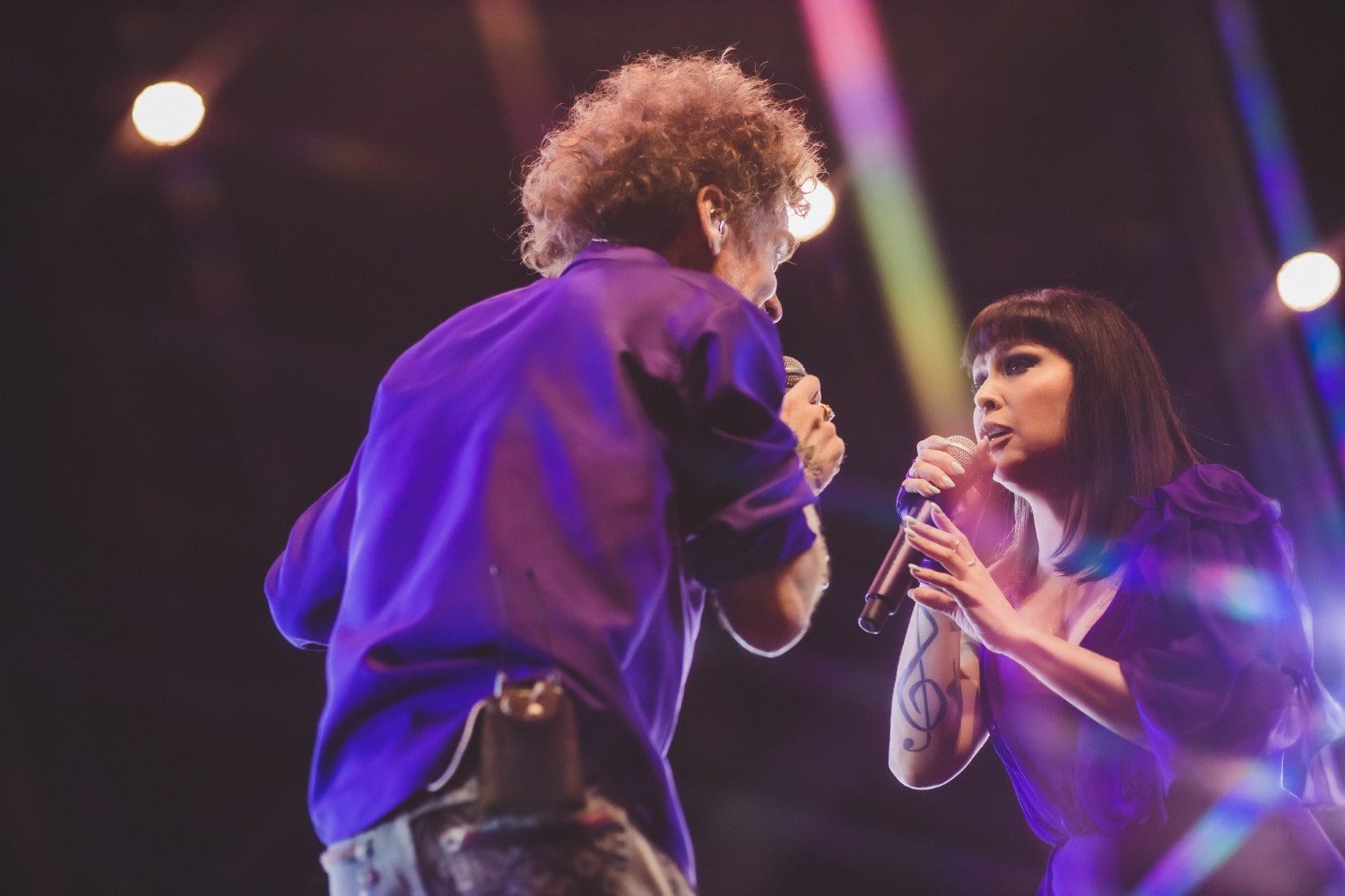 Pitty e Nando Reis encantam com show em São Paulo