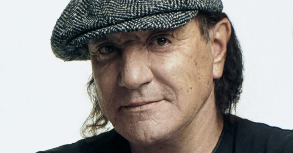 Brian Johnson e o motivo pelo qual ele usa boina