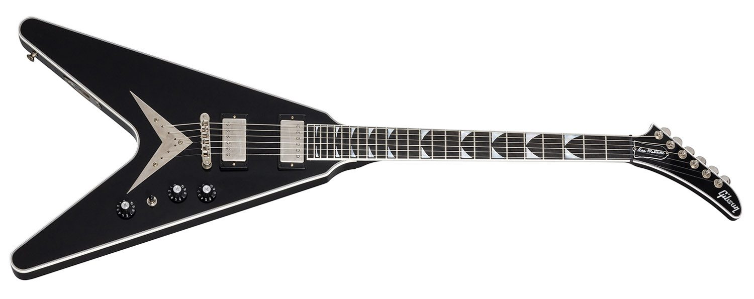 Dave Mustaine e Gibson anunciam guitarra signature Flying V EXP