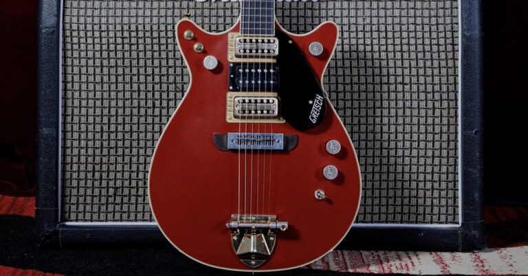Gretsch lança a guitarra signature “Red Beast” de Malcolm Young