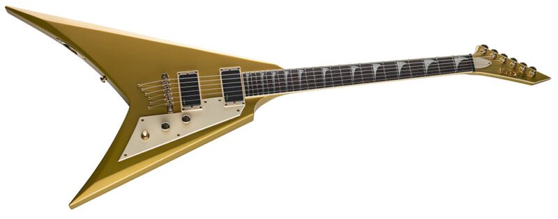 ESP LTD lança guitarras Flying-V signature de Kirk Hammett