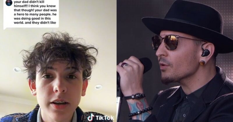 Filho de Chester Bennington sofre assédio de conspiracionistas nas ...