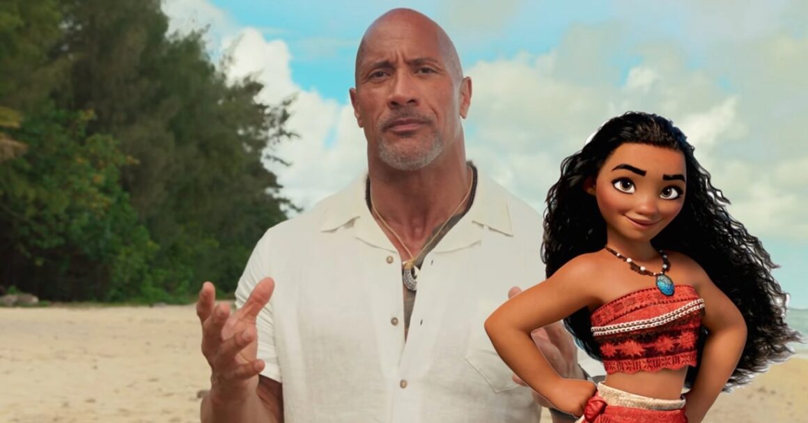 “Moana” ganhará filme live-action com Dwayne “The Rock” Johnson