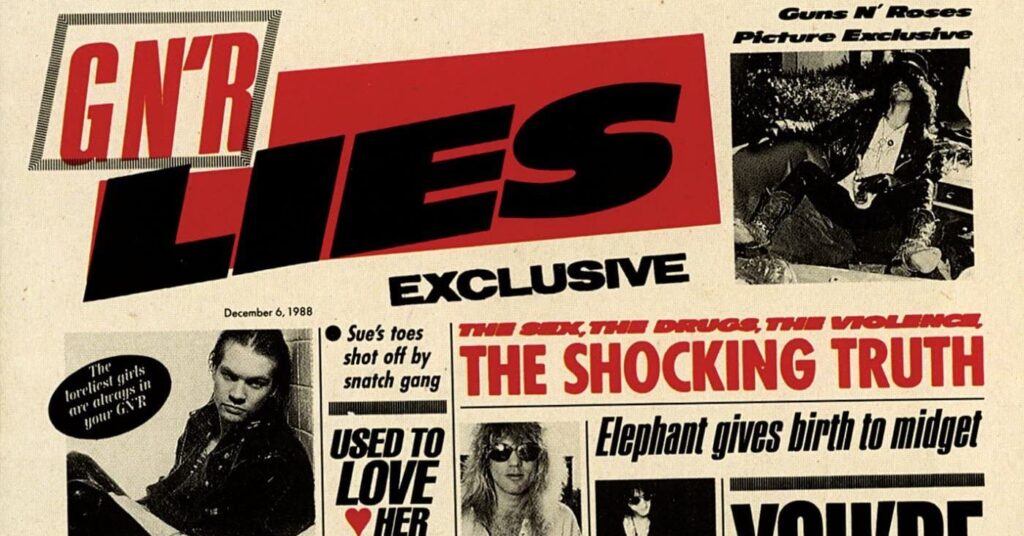Como “GN’R Lies” se tornou crucial para o Guns N’ Roses