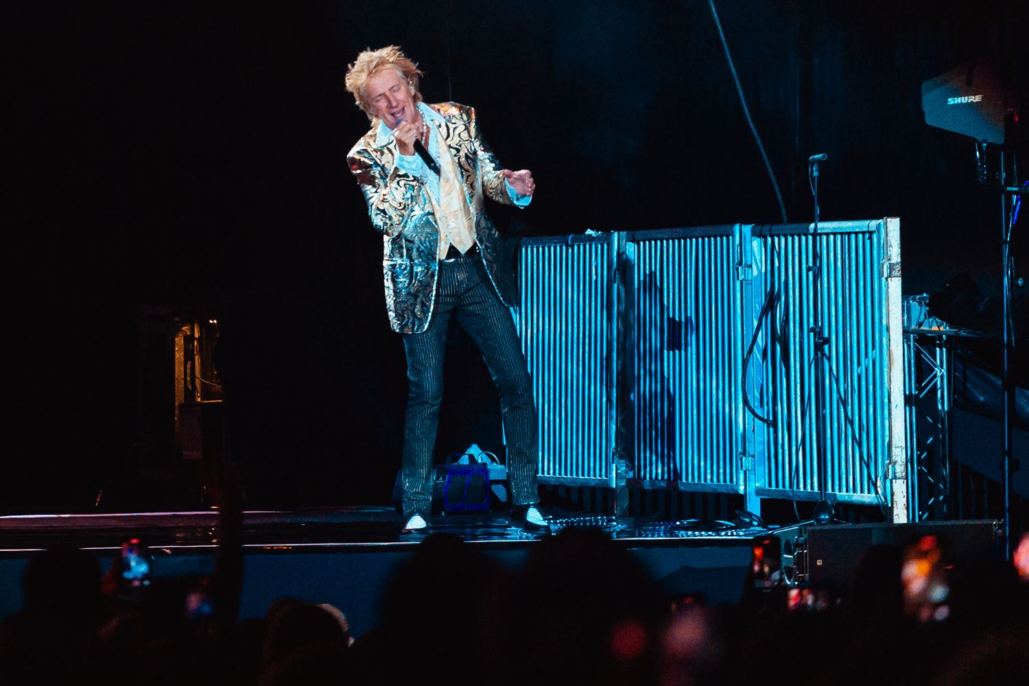 Rod Stewart e Ivete Sangalo combinam diferentes mundos pop em SP