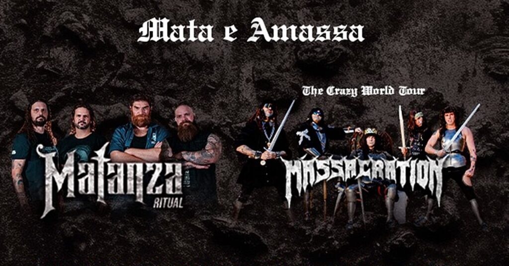 Matanza Ritual e Massacration anunciam turnê conjunta para 2024