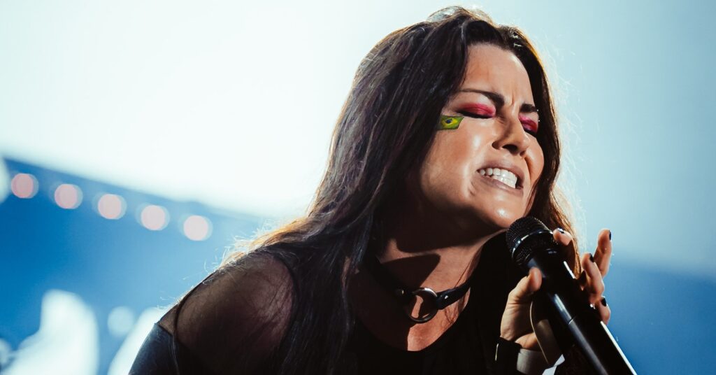 Evanescence cativa maior público do dia no Rock in Rio 2024